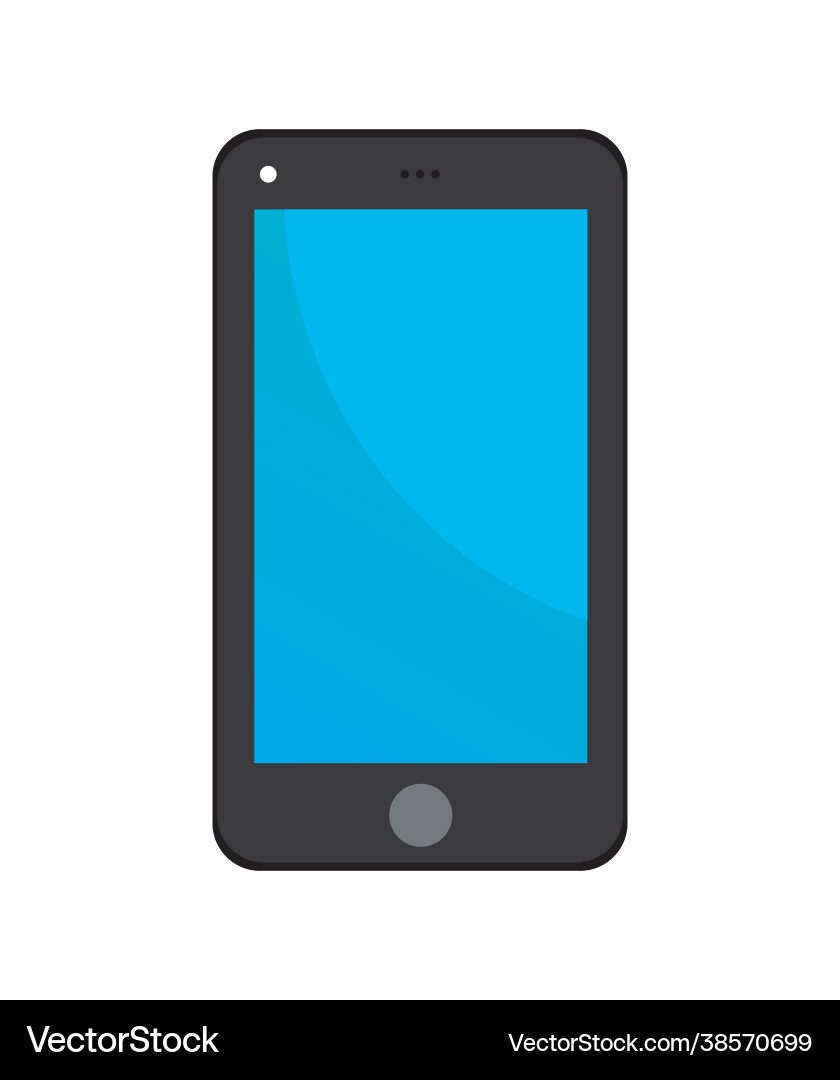 Mobile phone clipart design Royalty Free Vector Image