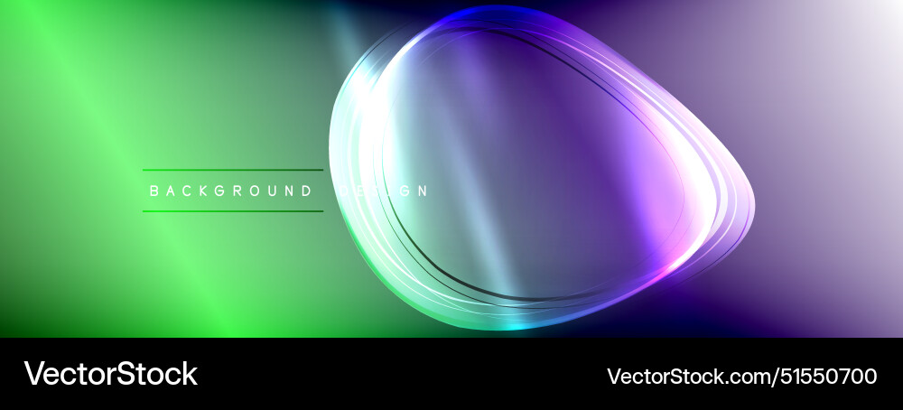 Abstract background - liquid transparent Vector Image