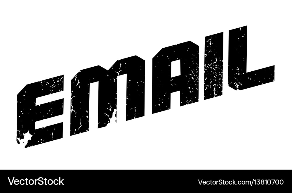 Email rubber stamp Royalty Free Vector Image - VectorStock