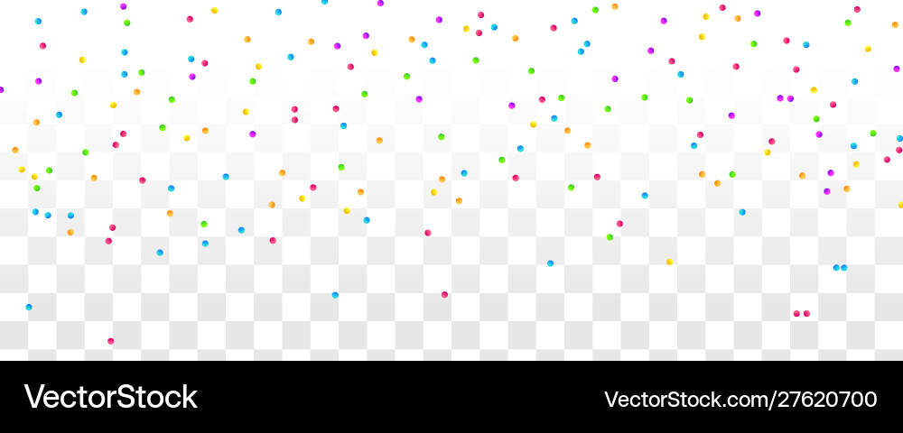 Festive confetti background Royalty Free Vector Image