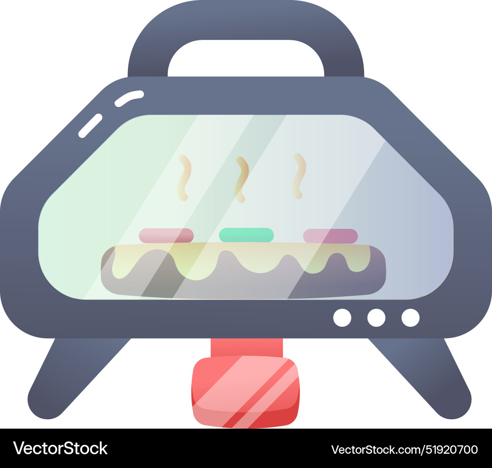 Pizza oven Royalty Free Vector Image - VectorStock