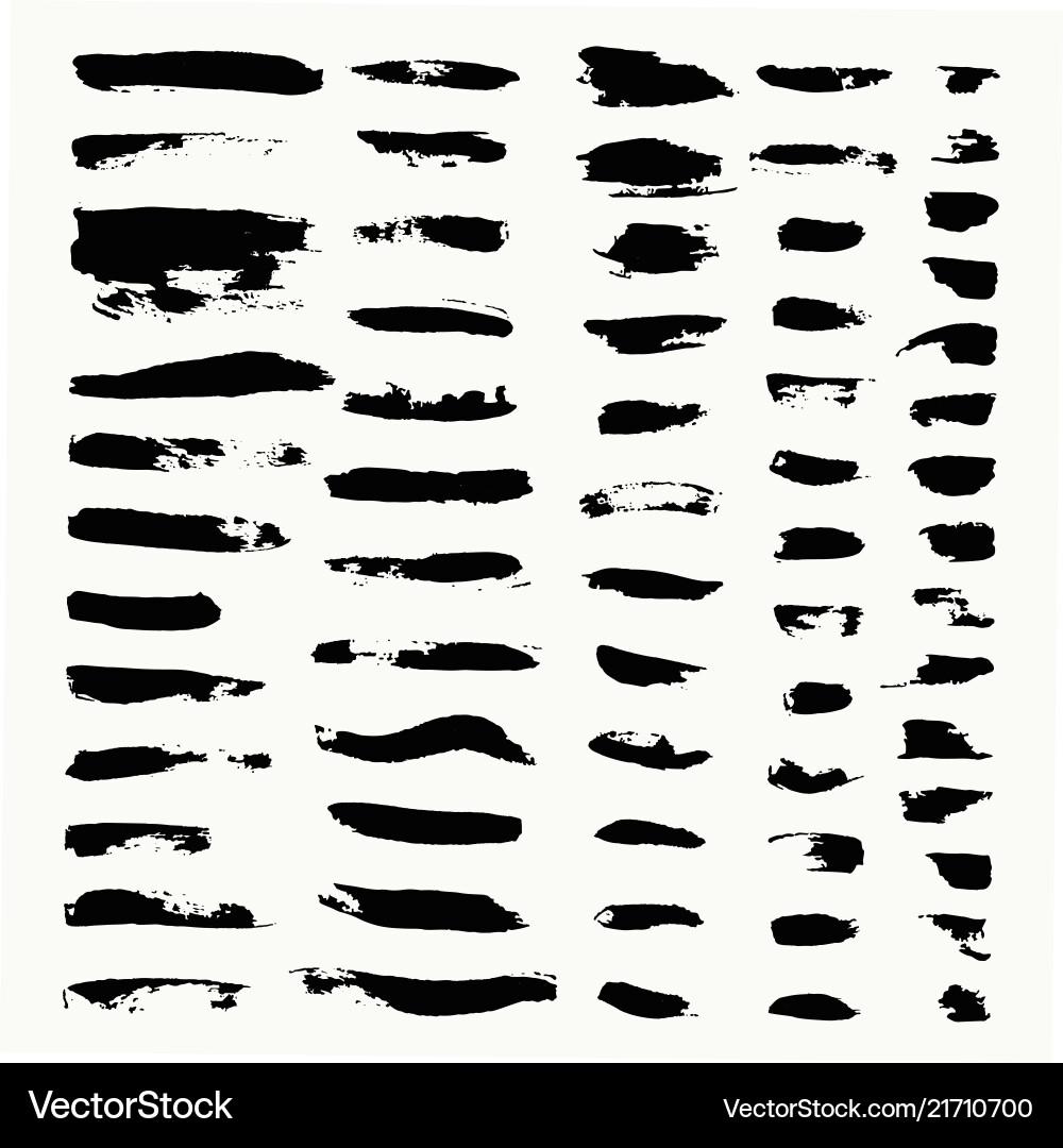 Set of hand drawn scribbles Royalty Free Vector Image