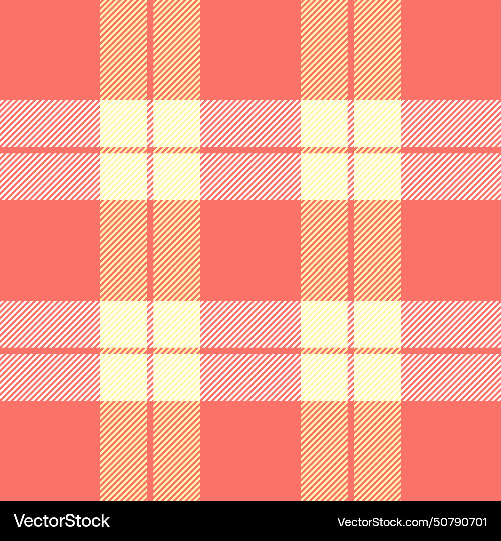 Easter tartan plaid pattern scottish cage Vector Image