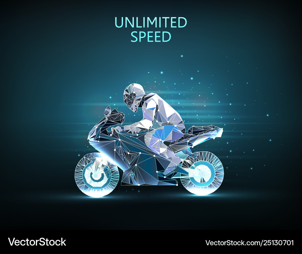 Motorcycle Wireframe Vector Images (over 230)