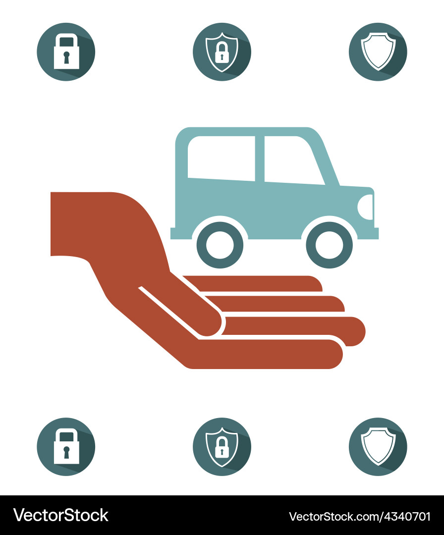 Insurance concept Royalty Free Vector Image - VectorStock