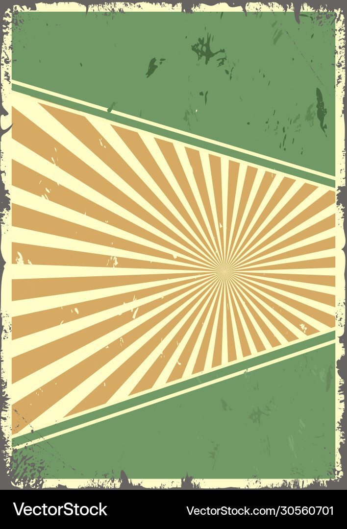 Retro abstract template Royalty Free Vector Image