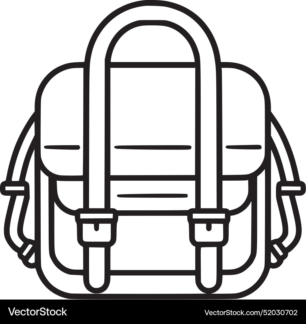 Backpack Royalty Free Vector Image - VectorStock