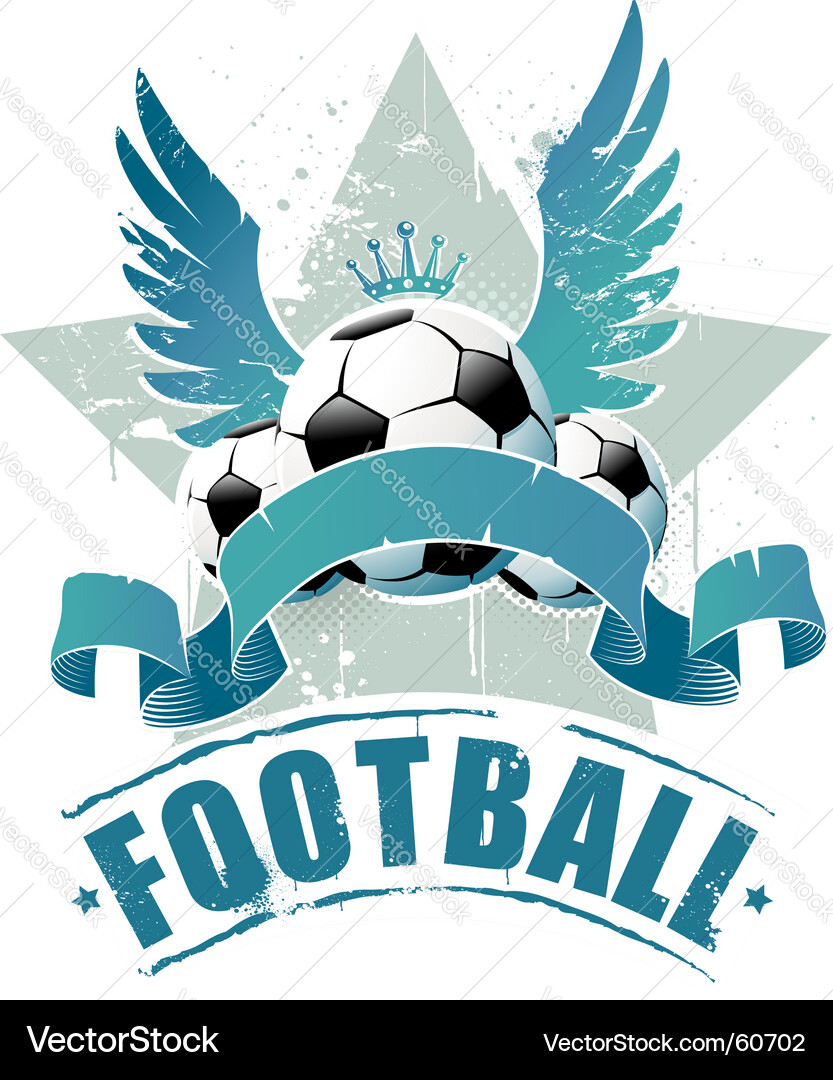 Football Royalty Free Vector Image - VectorStock