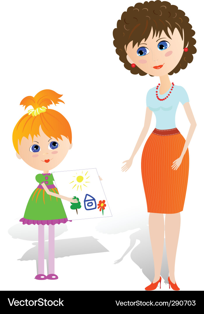 Teacher Royalty Free Vector Image - VectorStock