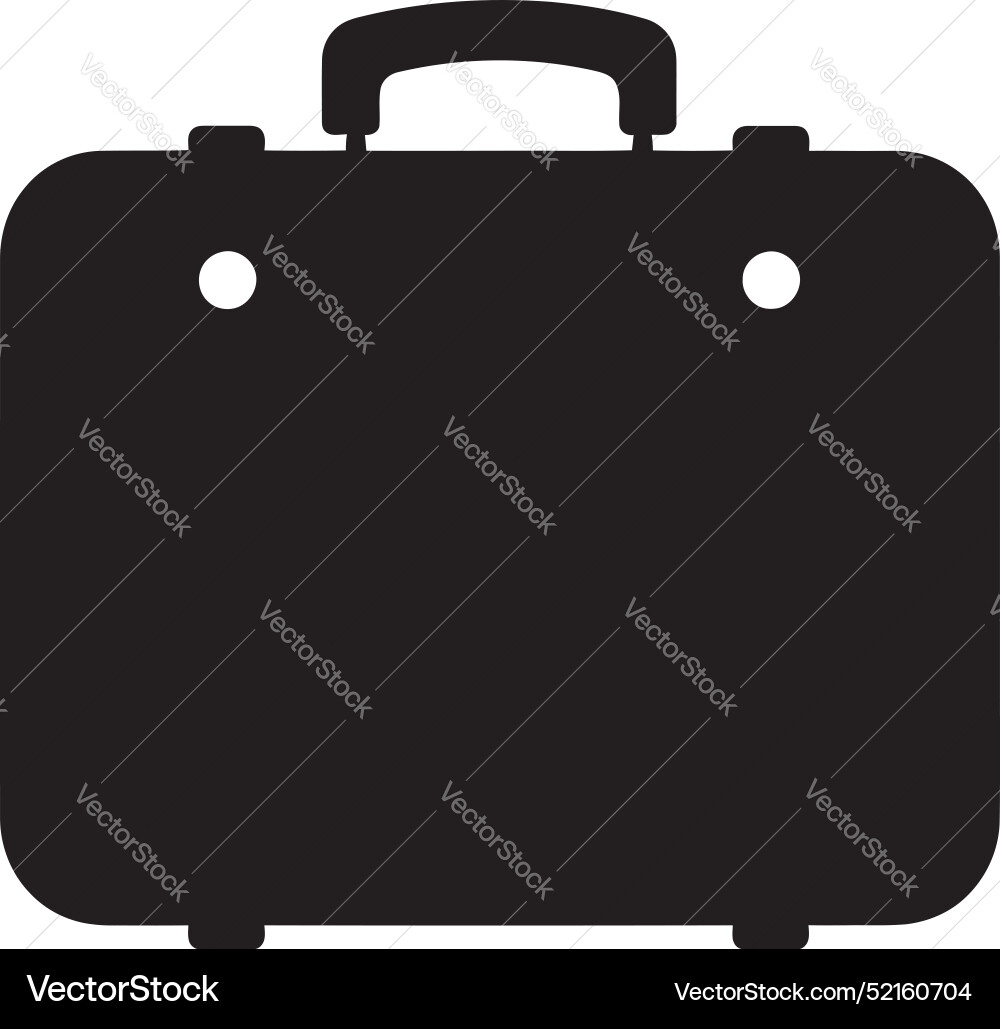 Journey jargon logo with suitcase icon trekker Vector Image