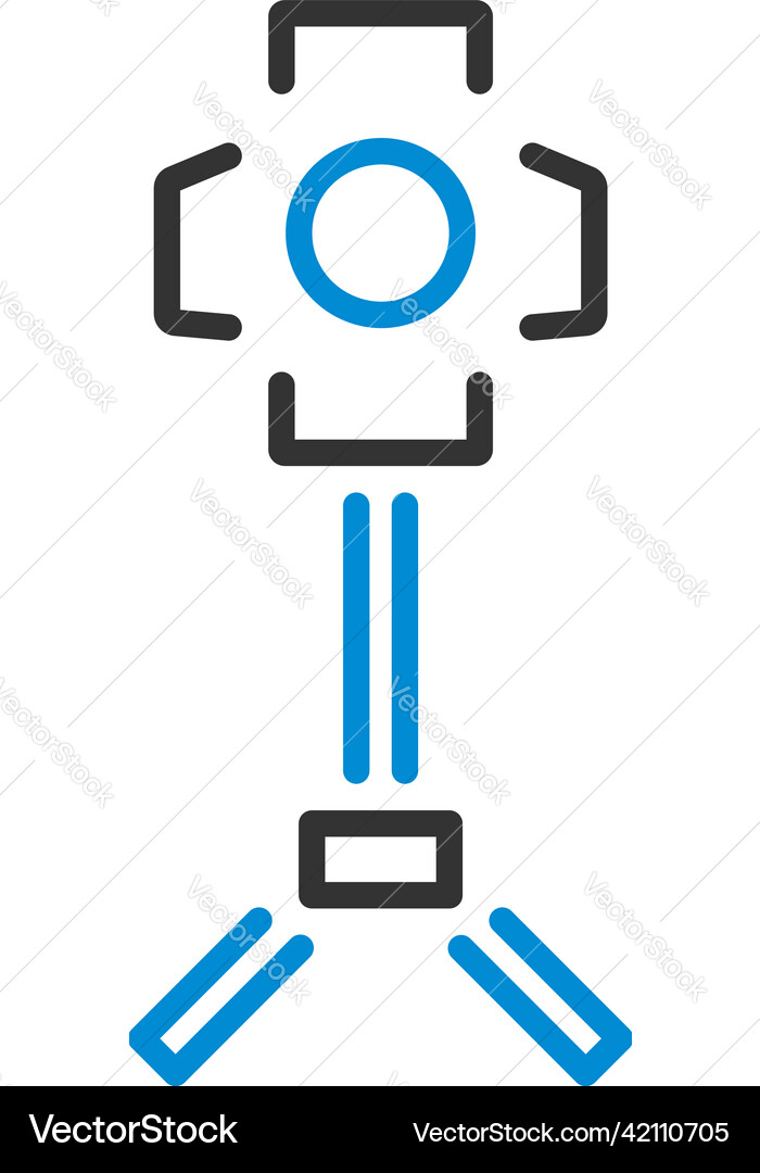 Icon of curtain light Royalty Free Vector Image