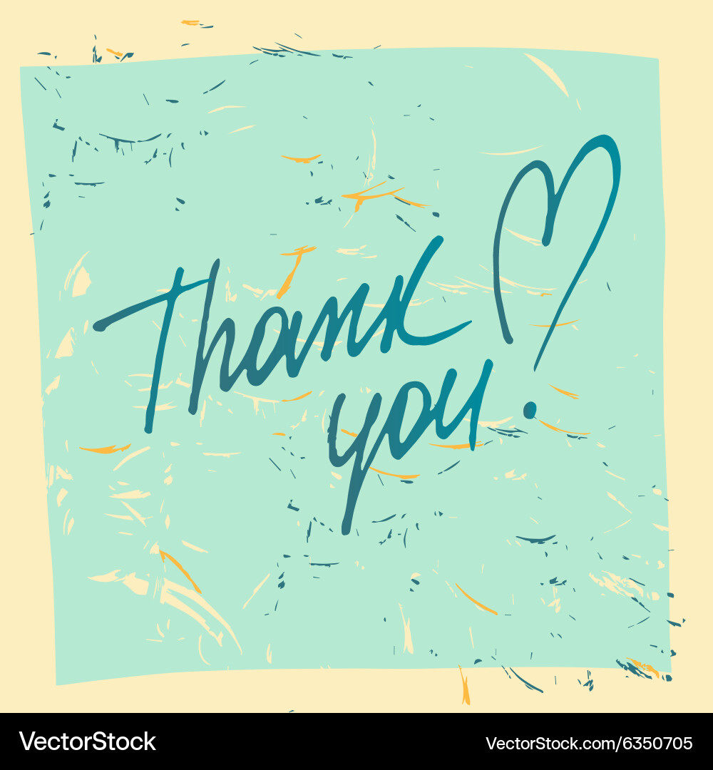 Thank you social net Royalty Free Vector Image