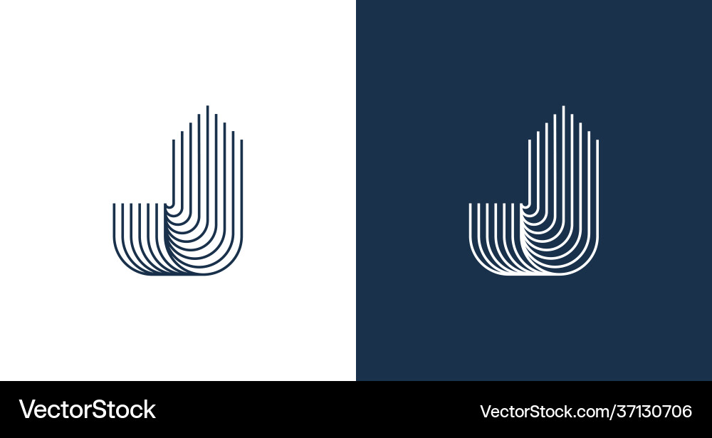 J Tower Logo - Abstract Building Royalty Free Vector Image