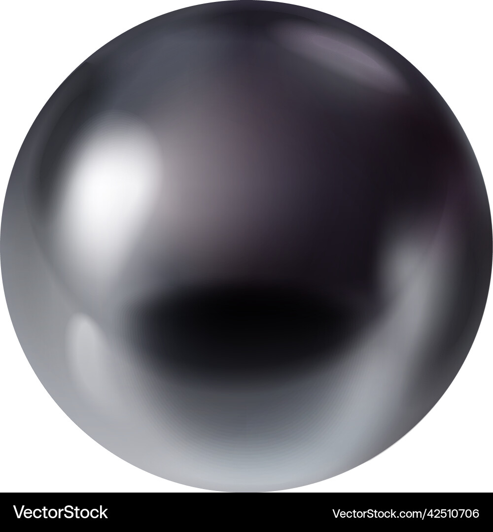 Pinball steel ball composition Royalty Free Vector Image