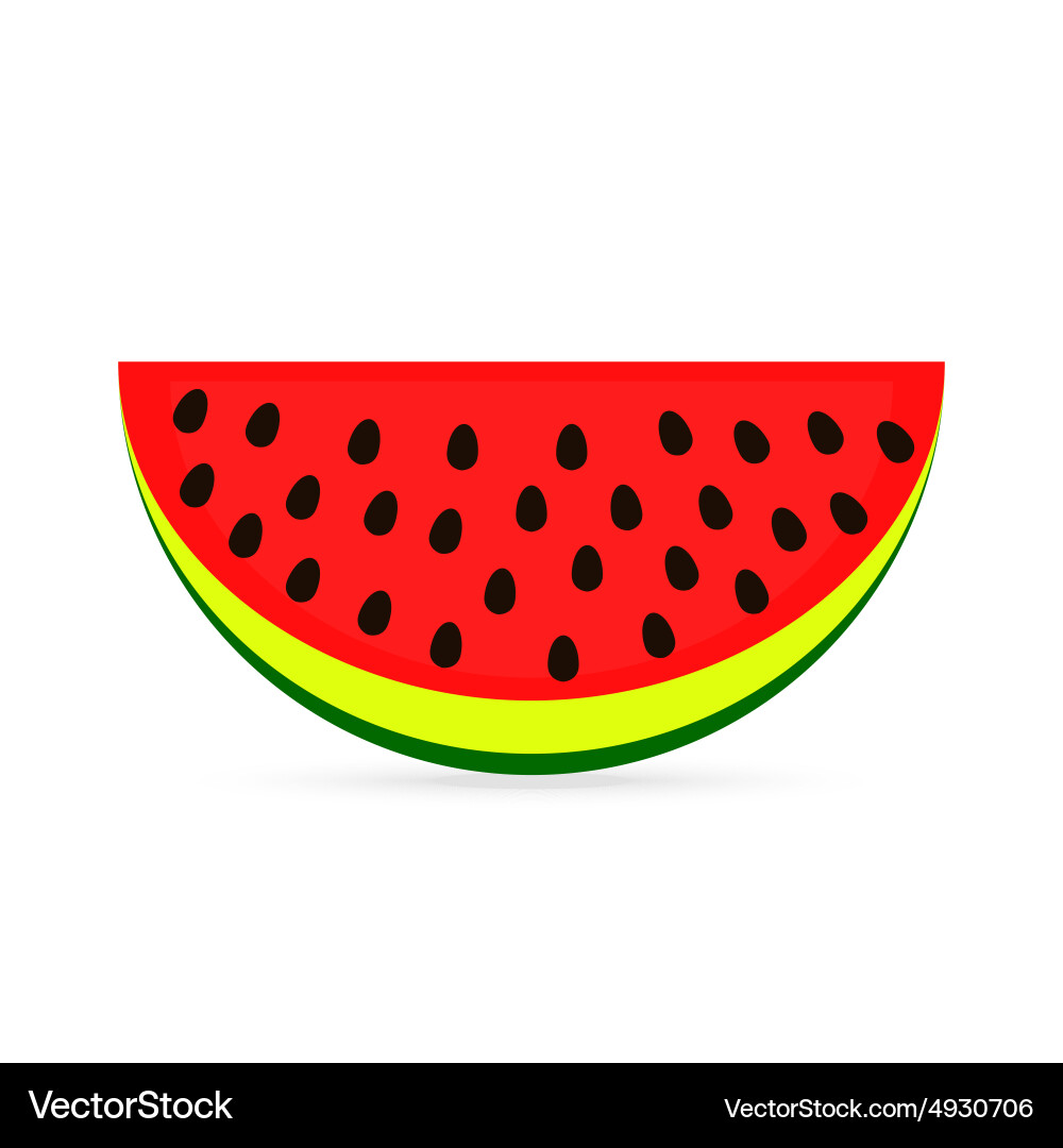 Watermelon Royalty Free Vector Image - VectorStock
