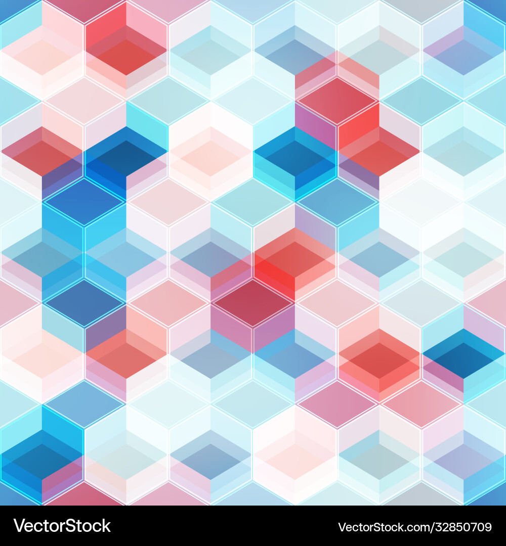 Geometric Mosaic Pattern Royalty Free Vector Image