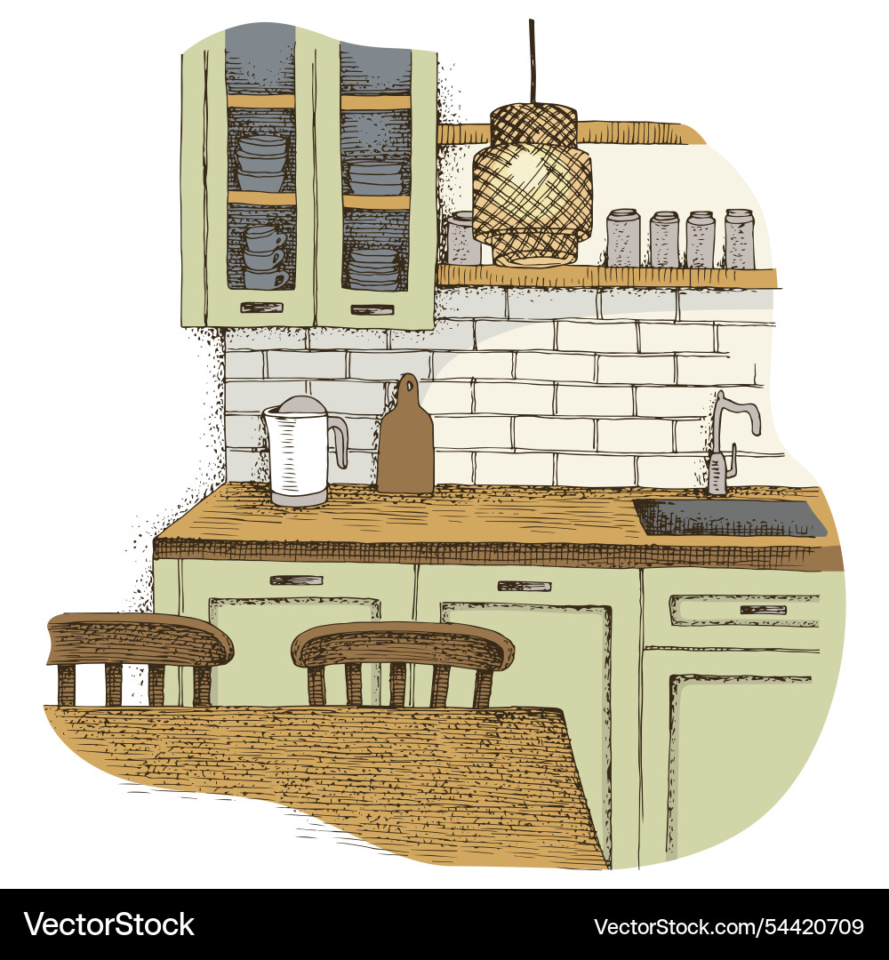 Kitchen Cabinets Vector Images (over 9,200)