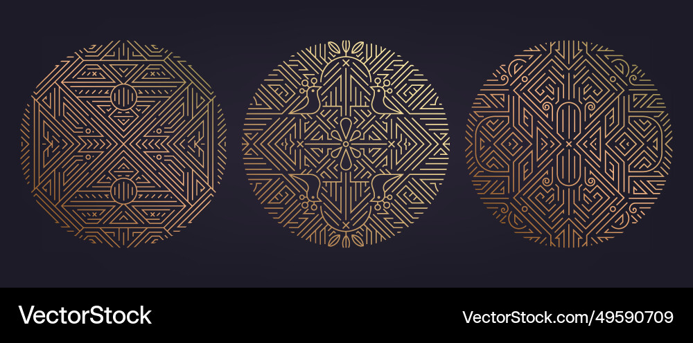 Art Deco Monogram Vector Images (over 4,700)