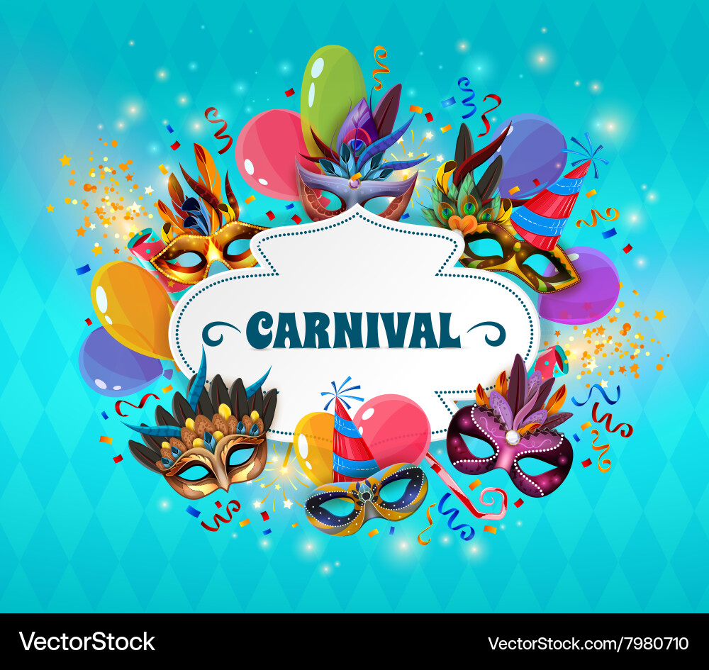 Carnival concept Royalty Free Vector Image - VectorStock