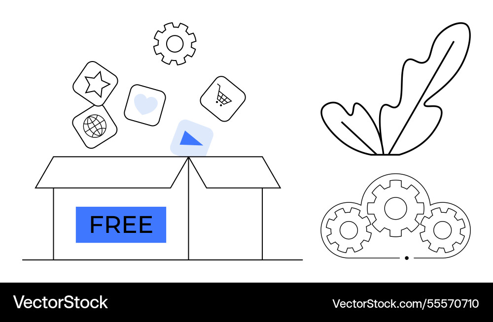 Discover endless possibilities and innovation Vector Image