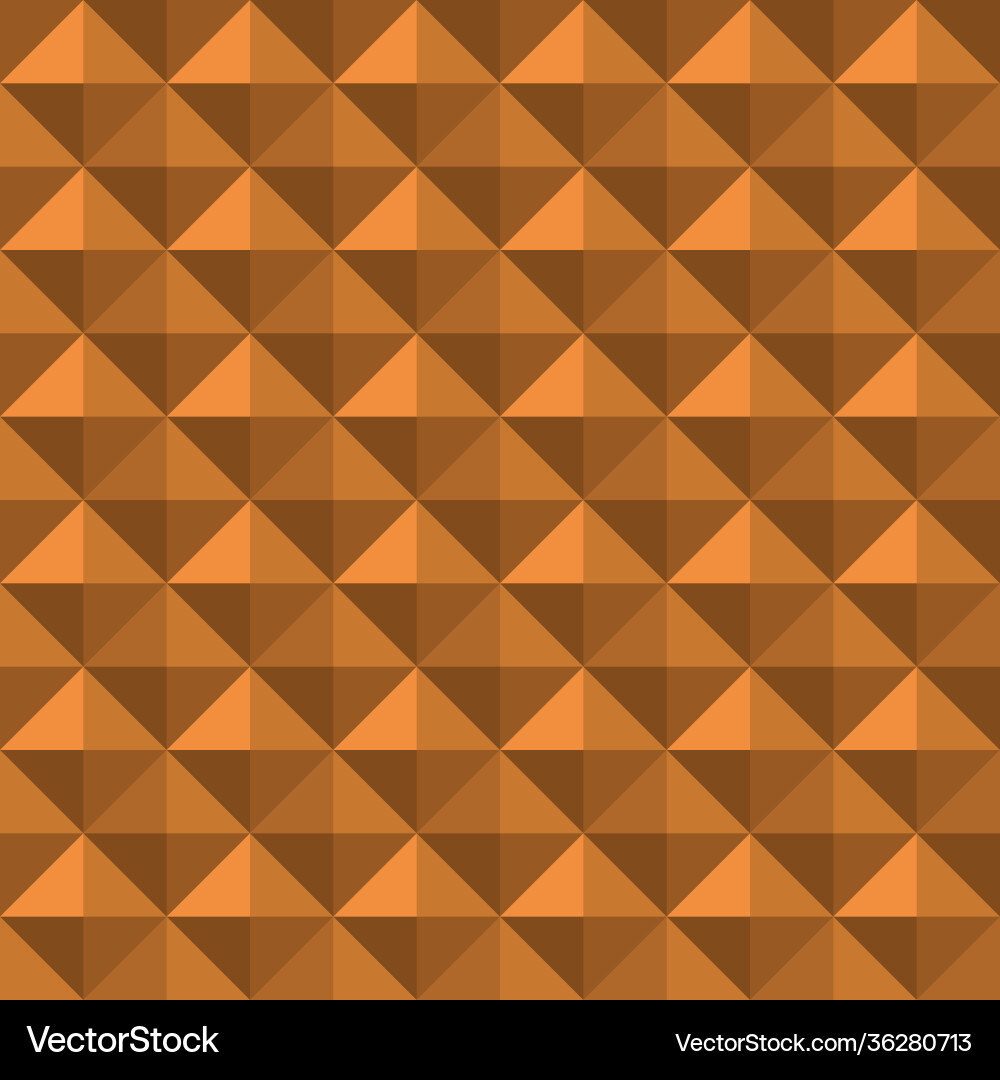 3d pyramid shaped stud seamless pattern Royalty Free Vector