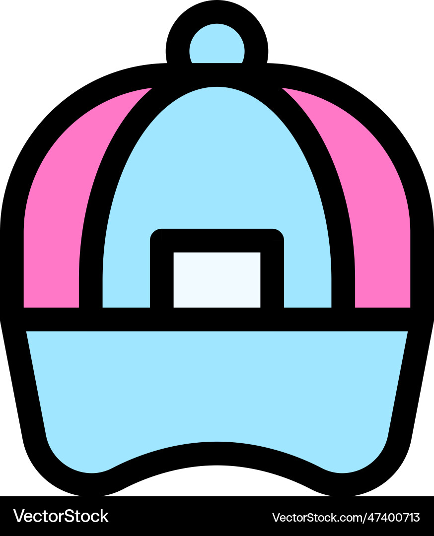 Cap icon marathon related Royalty Free Vector Image