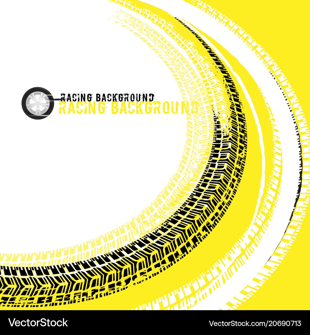 Grunge racing background Royalty Free Vector Image