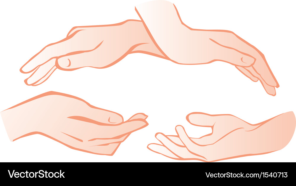 Hands Royalty Free Vector Image - VectorStock