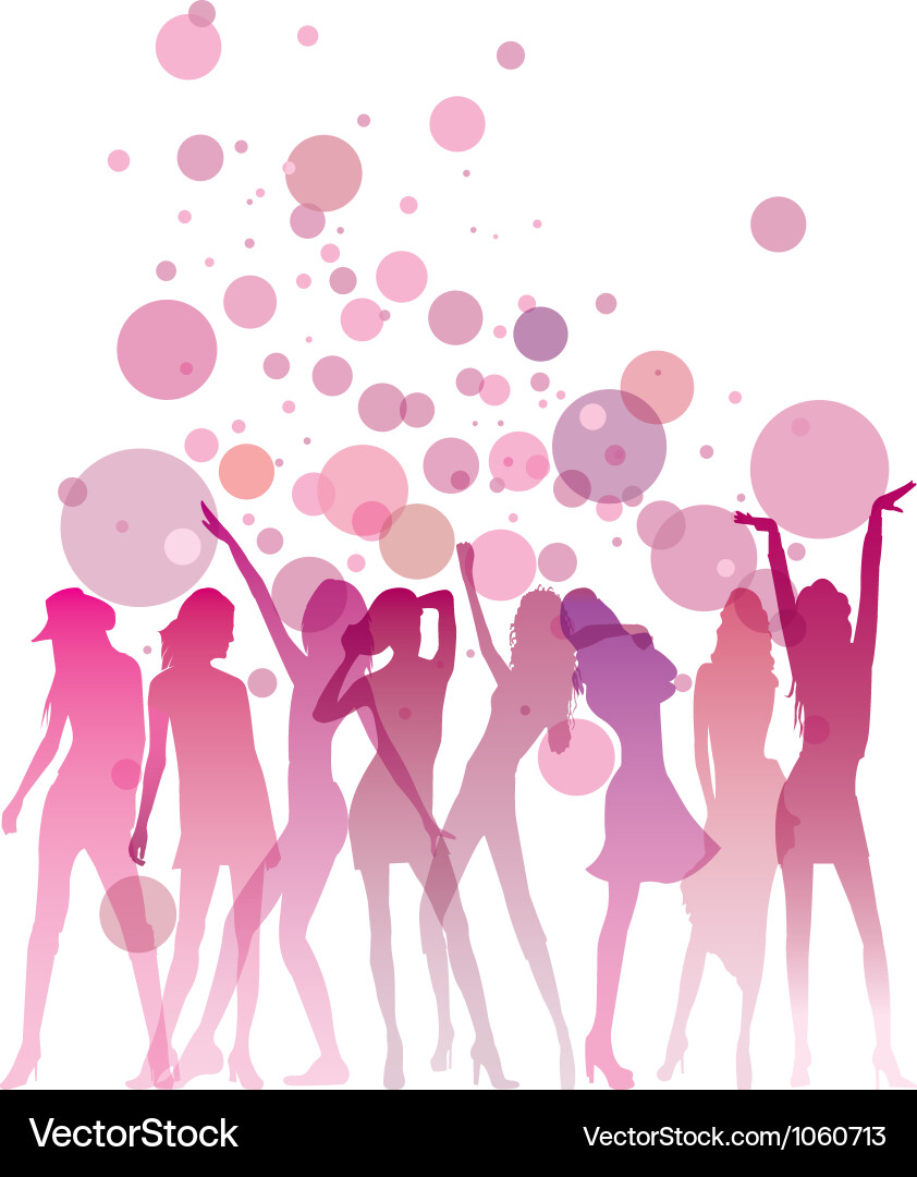 Ladies night Royalty Free Vector Image - VectorStock