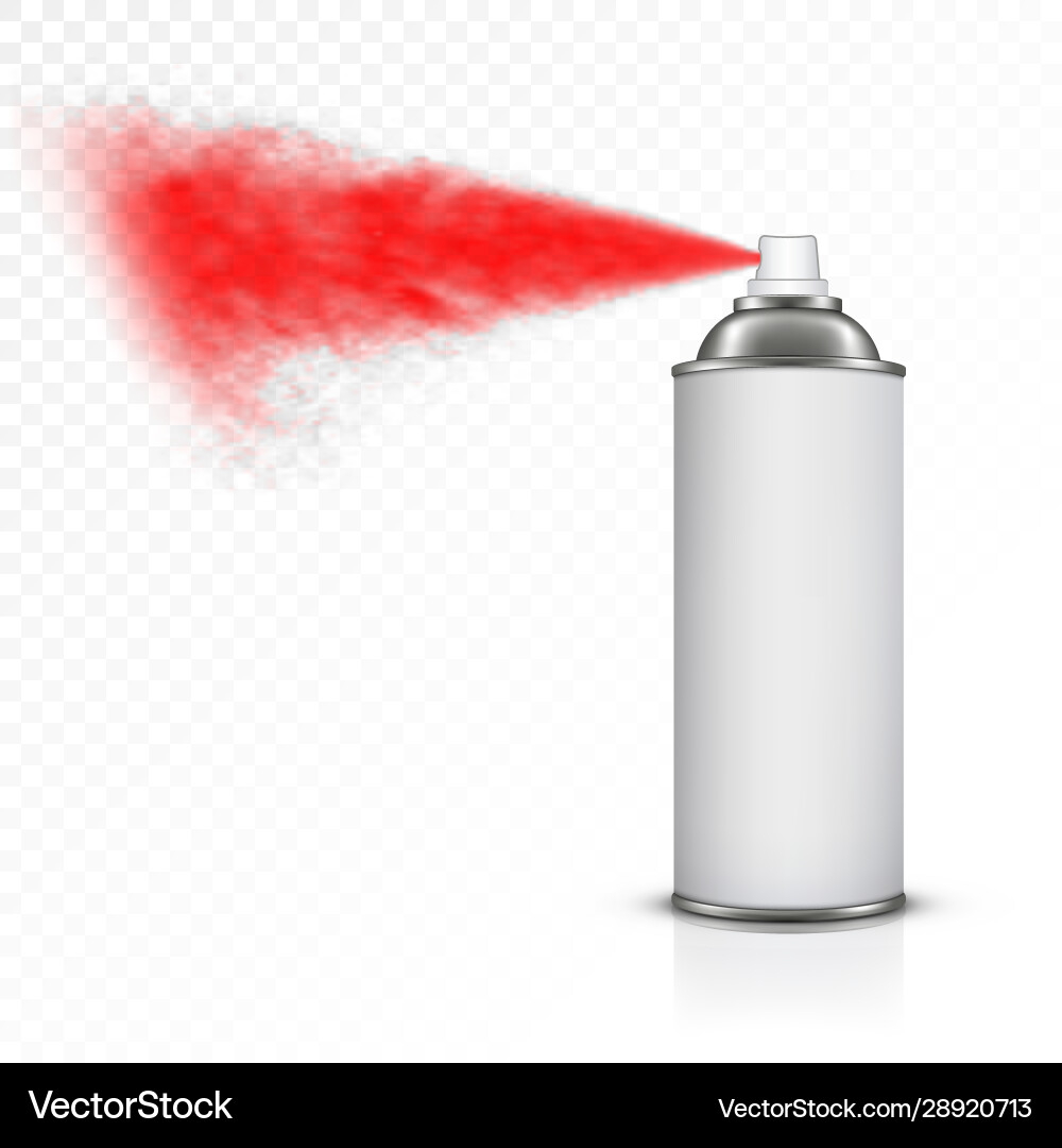 Spray can isolated on white background Royalty Free Vector