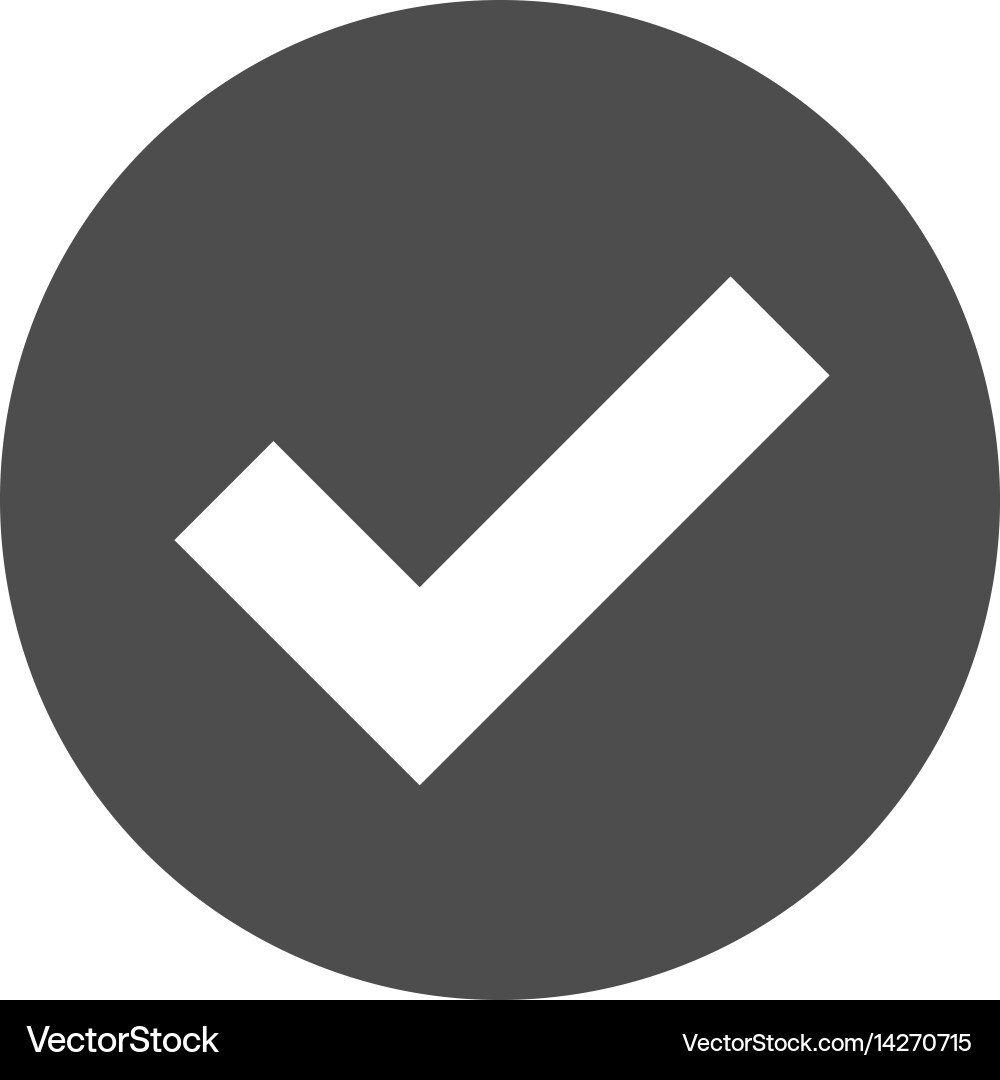 Ok icon Royalty Free Vector Image - VectorStock