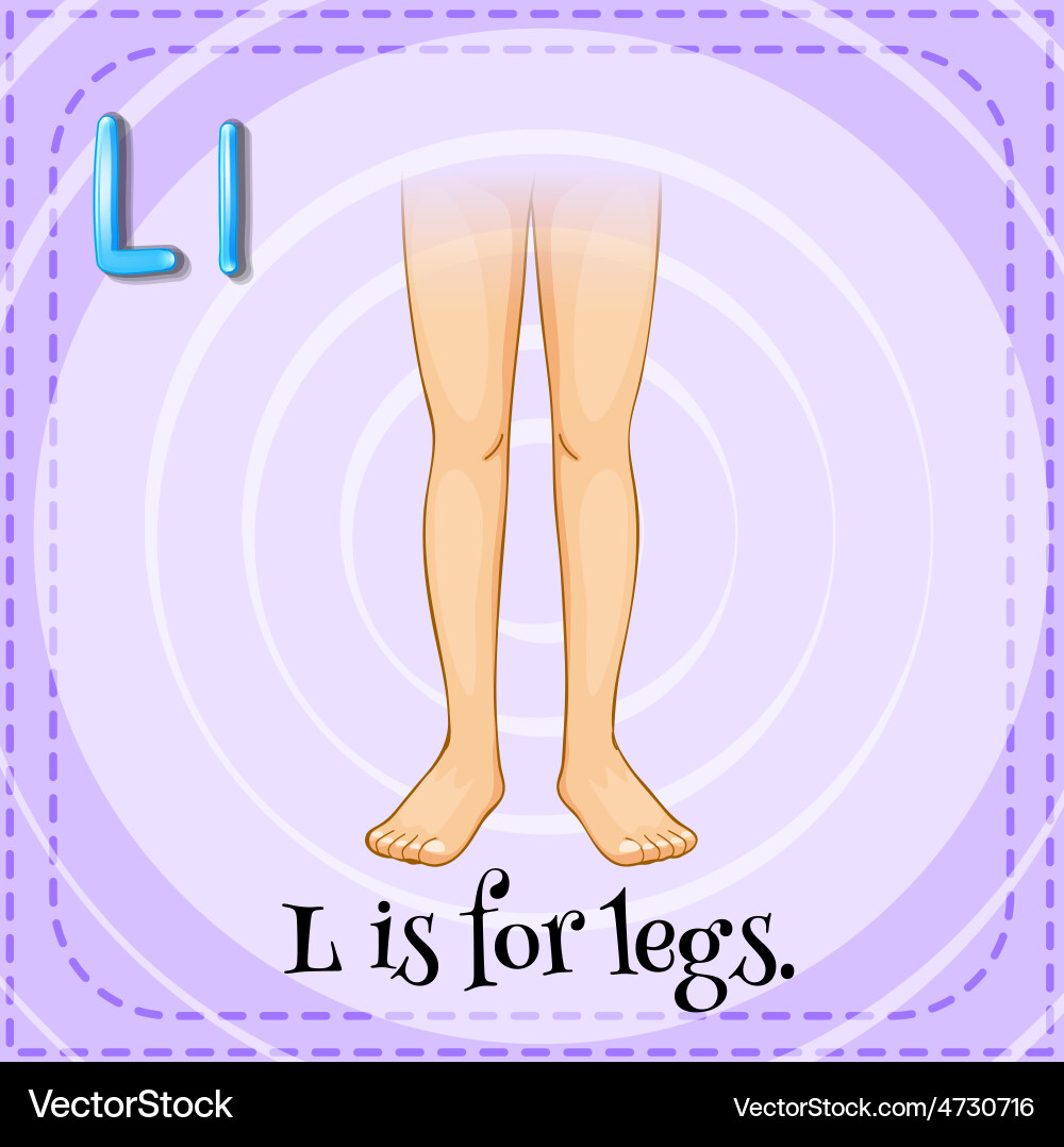 Flashcard l Royalty Free Vector Image - VectorStock