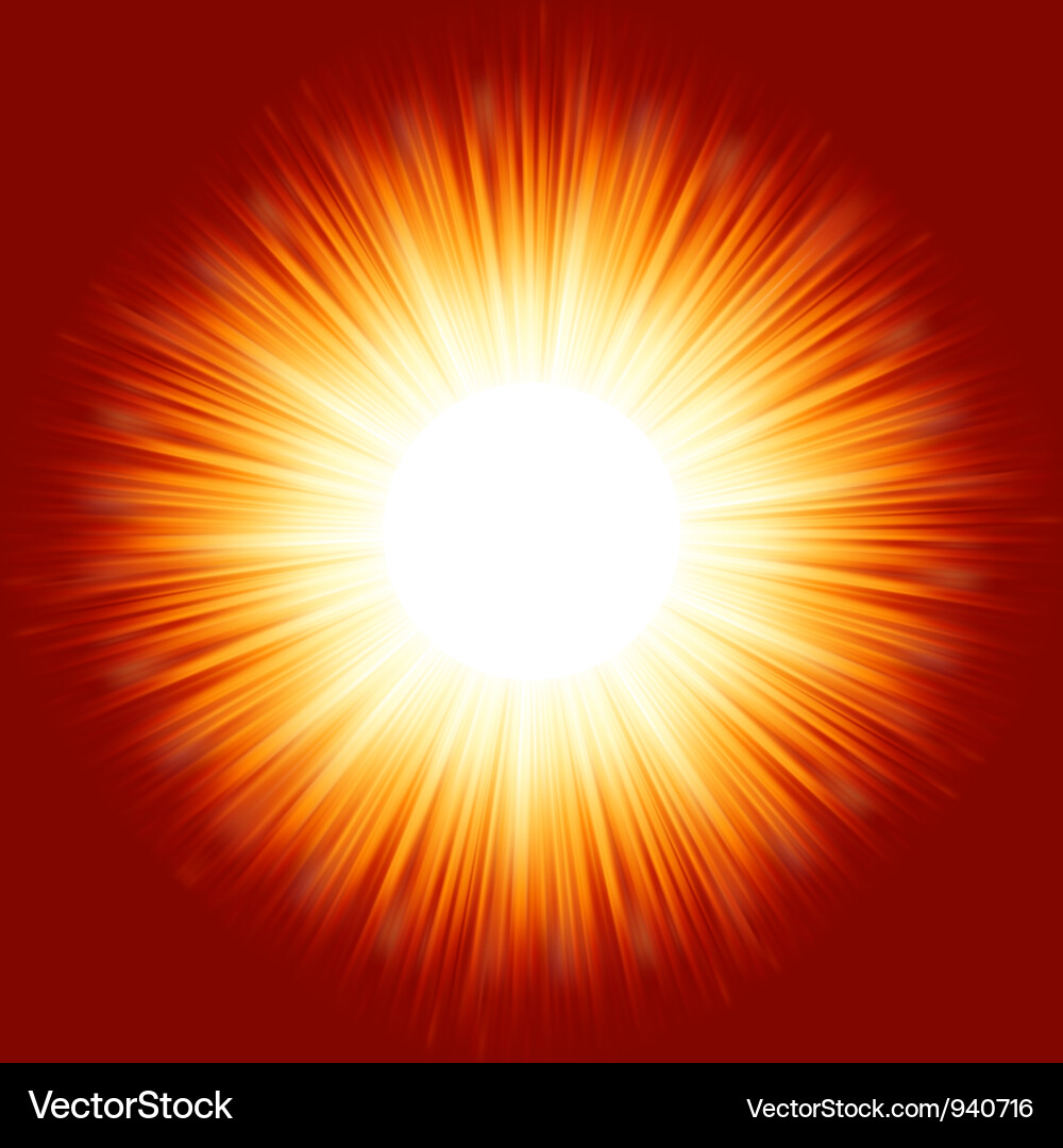 Light burst background Royalty Free Vector Image