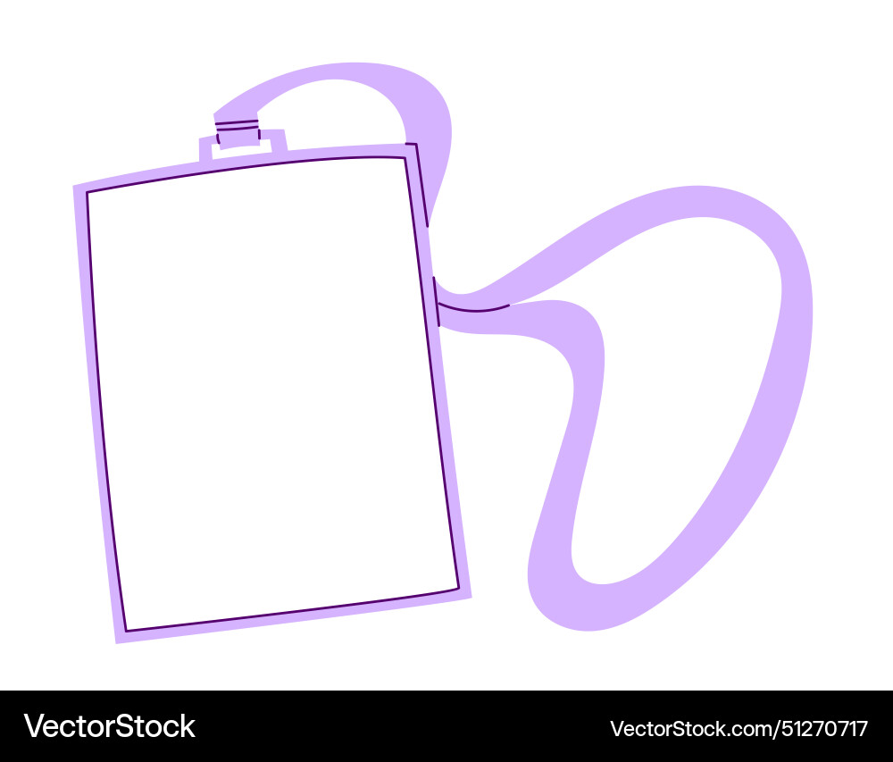 Name tag badge id card member entry identify info Vector Image