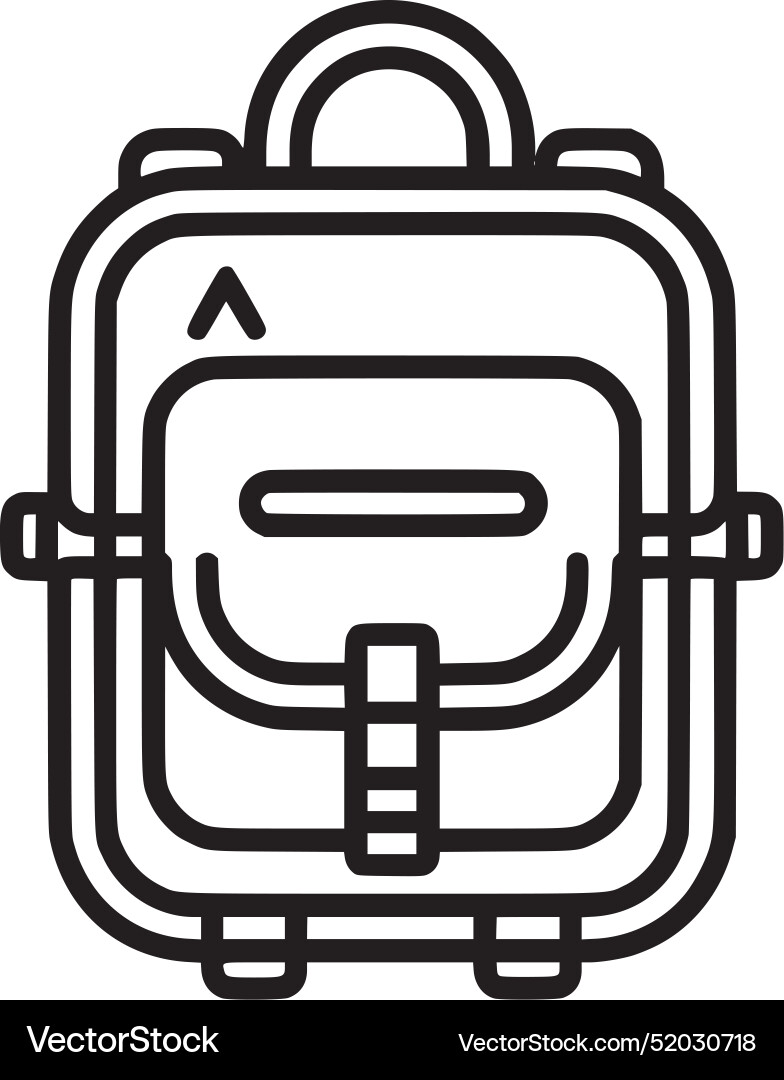 Backpack Royalty Free Vector Image - VectorStock
