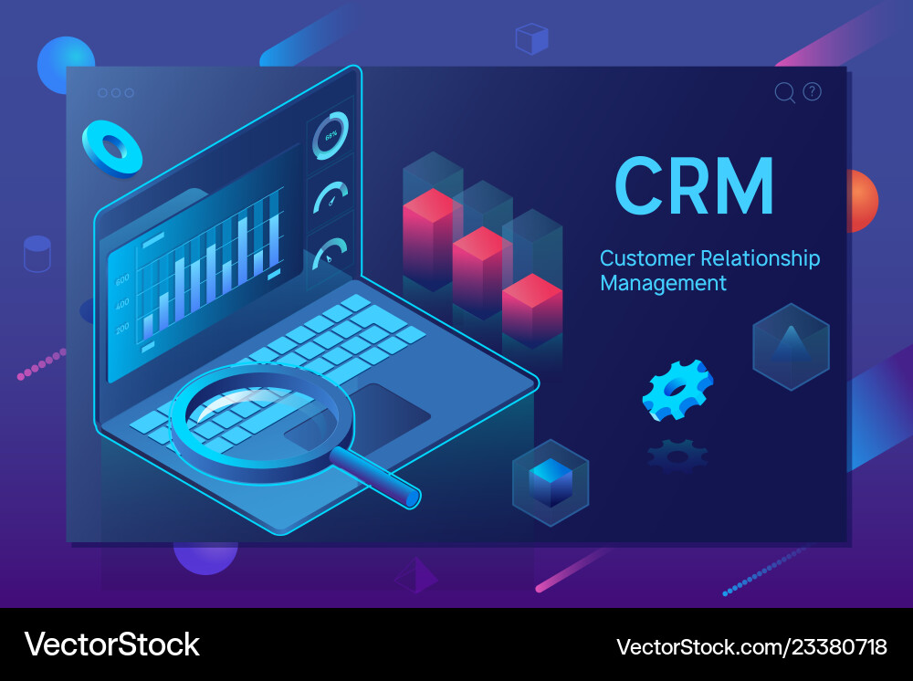 Kundenbeziehungsmanagement crm concept Lizenzfreier Vektor Kundenbeziehungsmanagement crm concept Lizenzfreier Vektor
