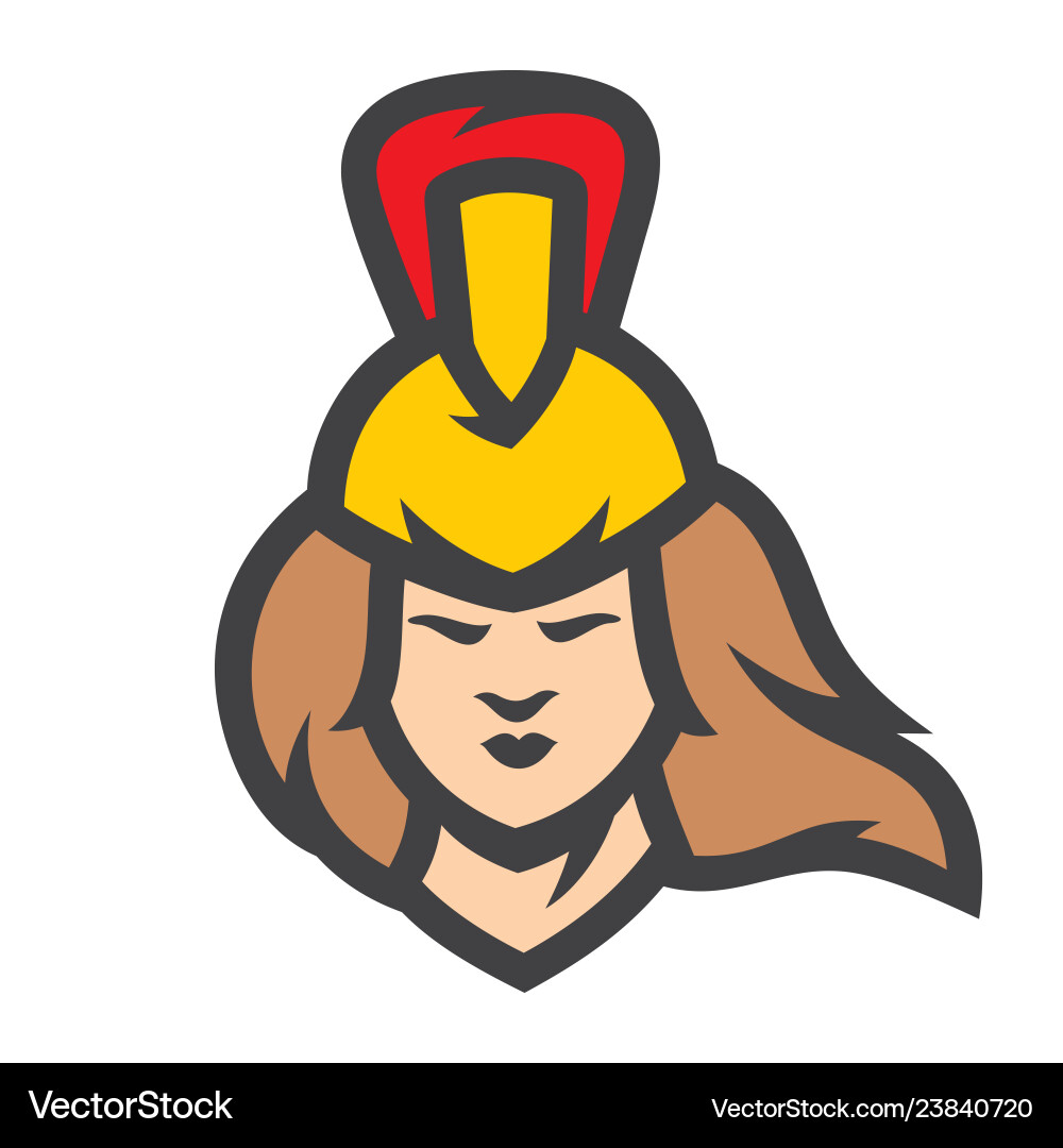 Amazon girl Royalty Free Vector Image - VectorStock