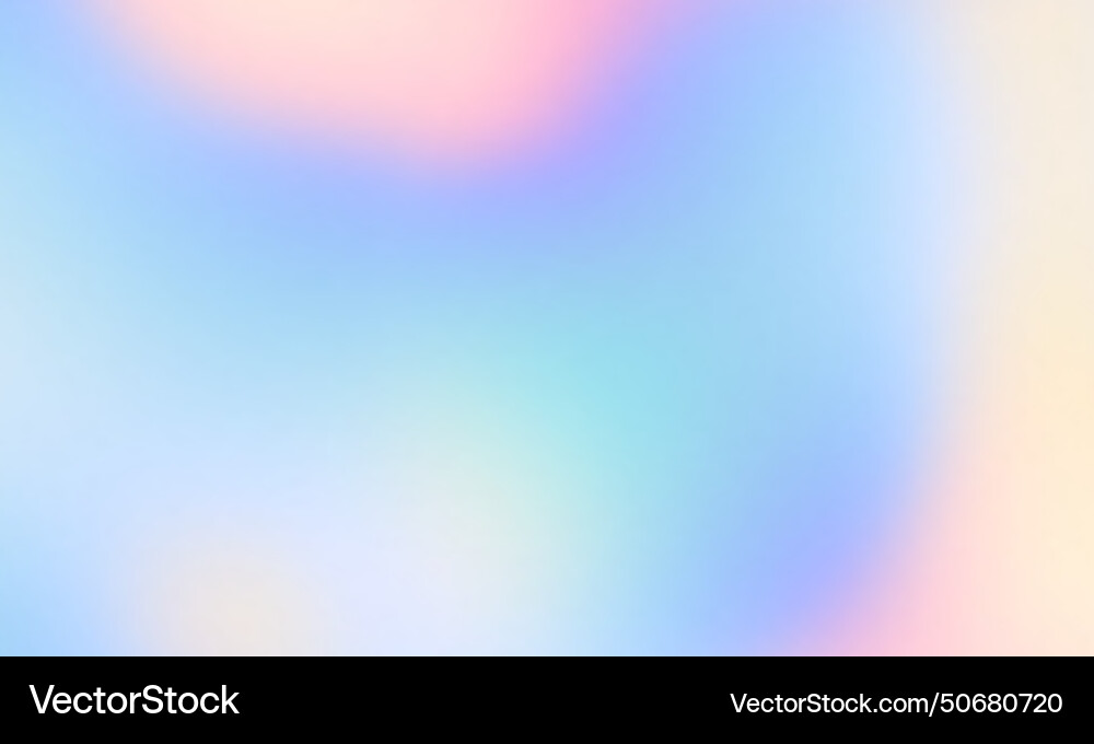 Gradient background color blur colorful Royalty Free Vector