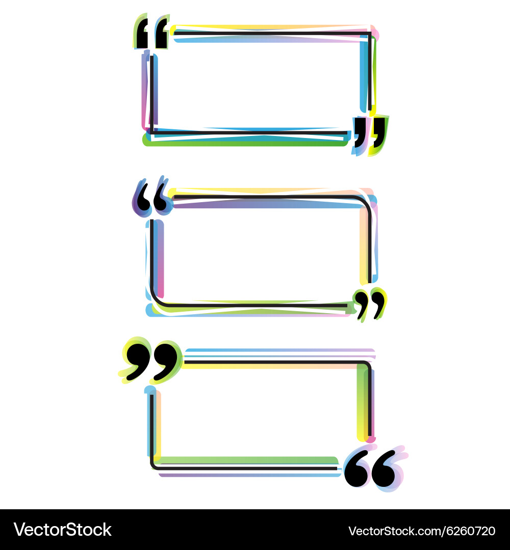 Motivational Quote Bubbles Royalty Free Vector Image