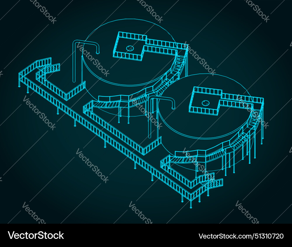 Storage tank Royalty Free Vector Image - VectorStock