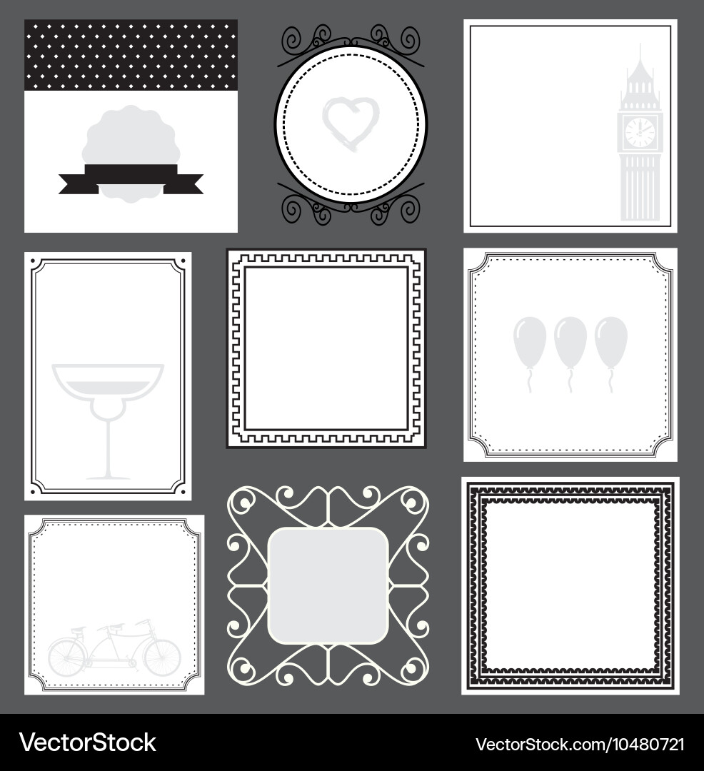 Borders Royalty Free Vector Image - VectorStock