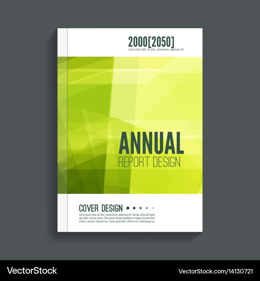 Cover for journal magazine Royalty Free Vector Image