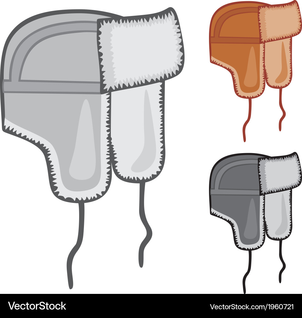 Russian Fur Hat Royalty Free Vector Image - VectorStock