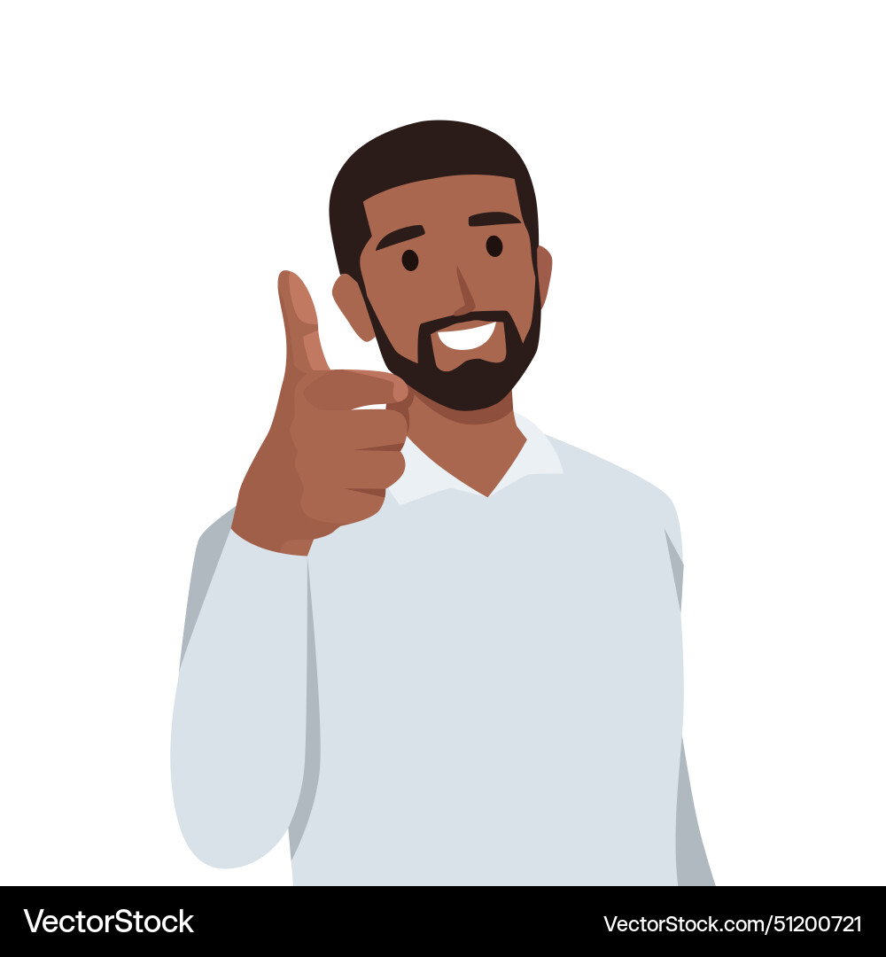 Young man telling you and pointing finger Vector Image