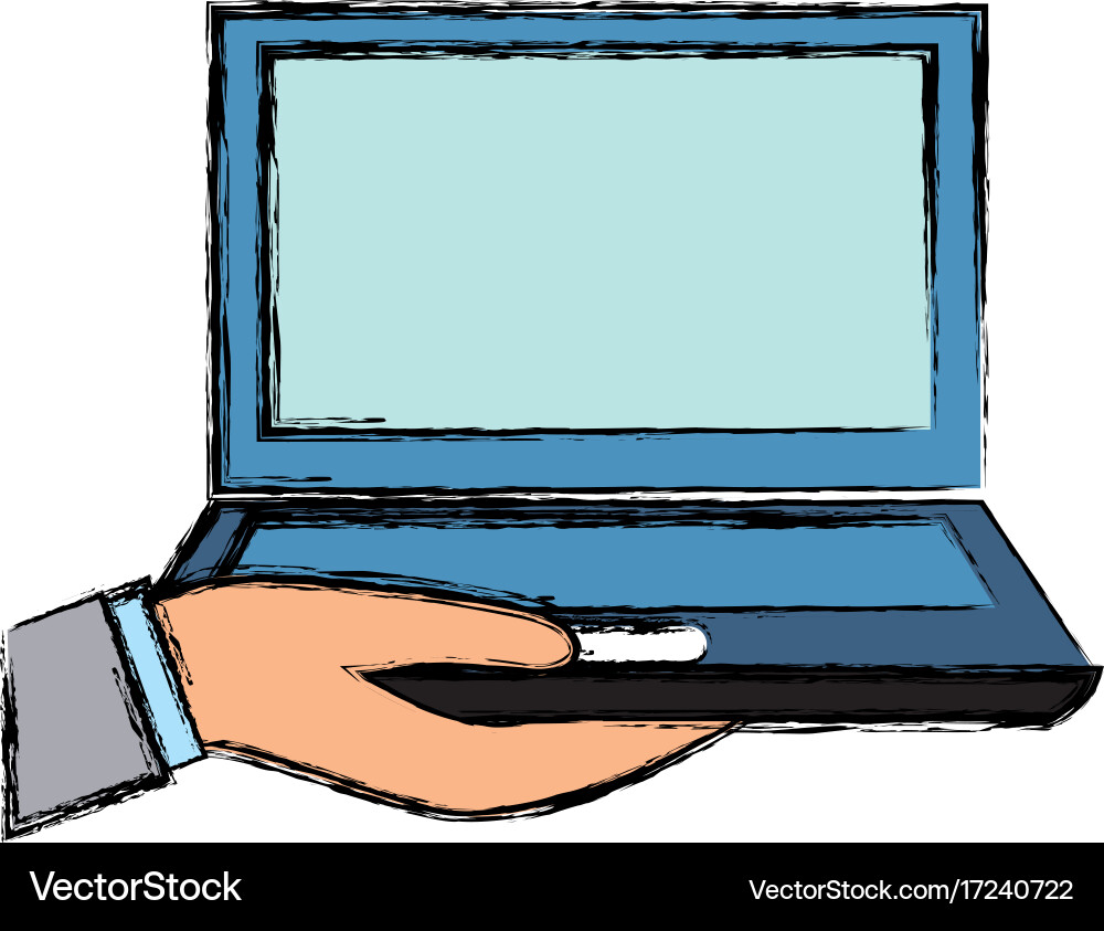Laptop Royalty Free Vector Image - VectorStock