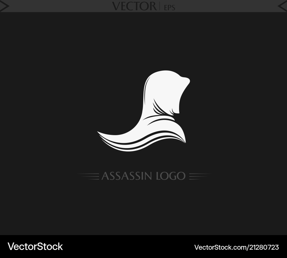 Assassin logo Royalty Free Vector Image - VectorStock