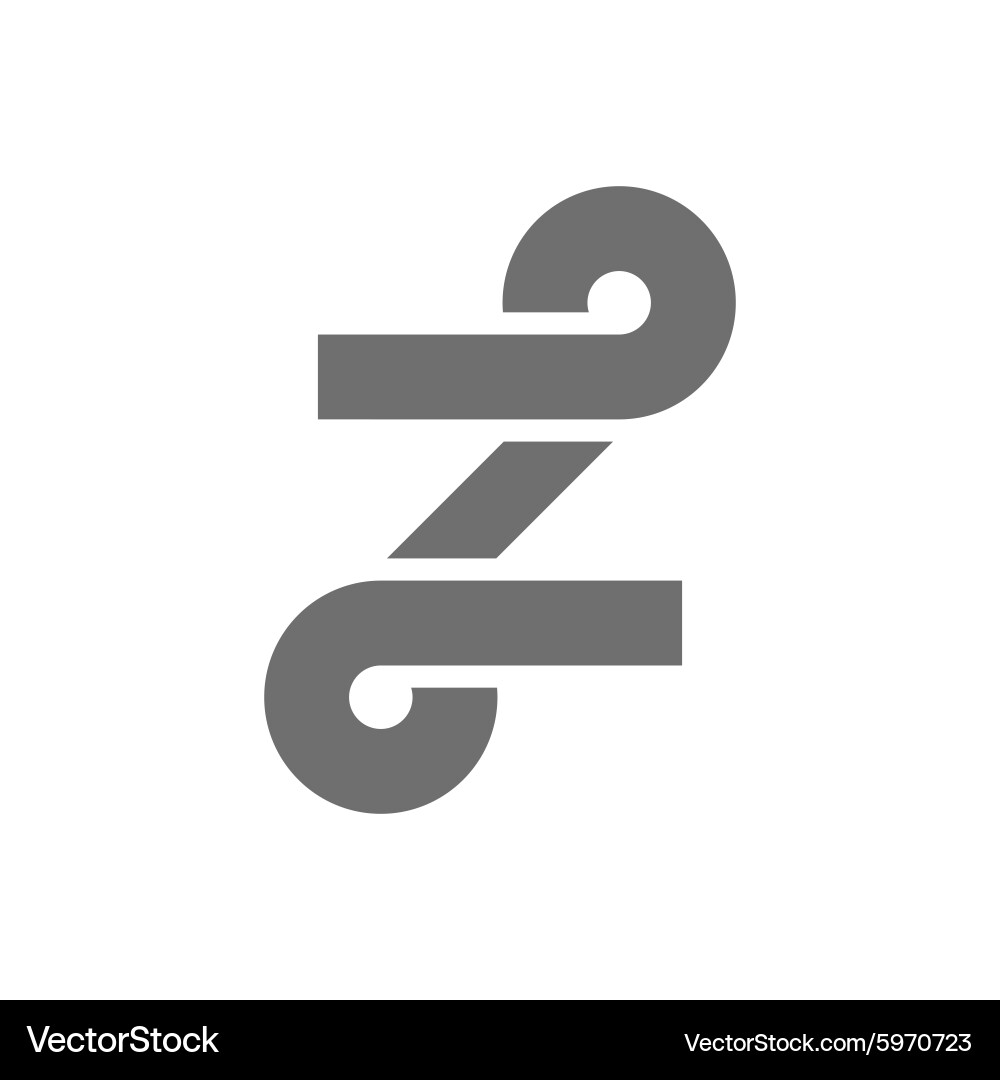 Letter z logo concept icon Royalty Free Vector Image
