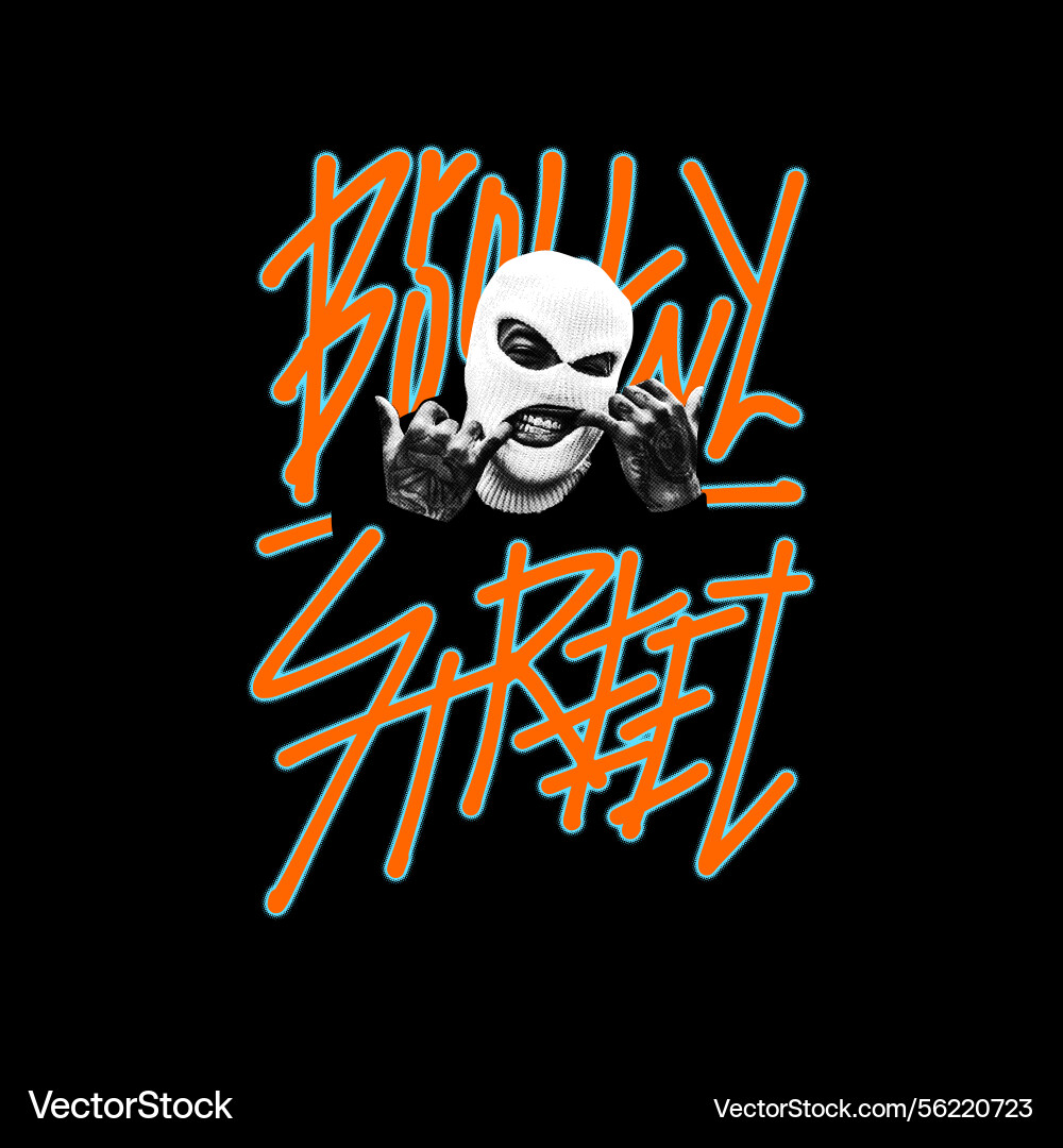 Street Style Typography – Royalty-Free Vector | VectorStock
