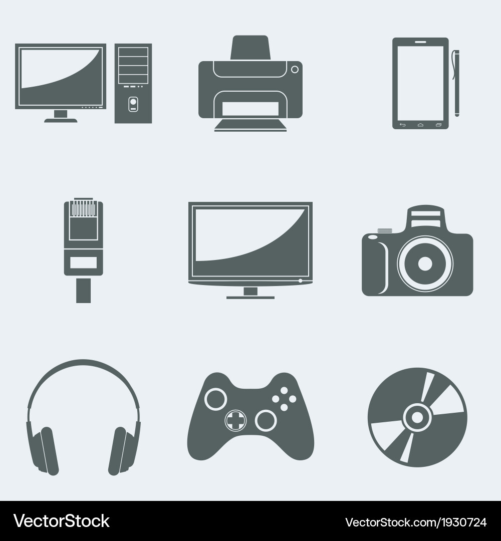 Electronics Royalty Free Vector Image - VectorStock