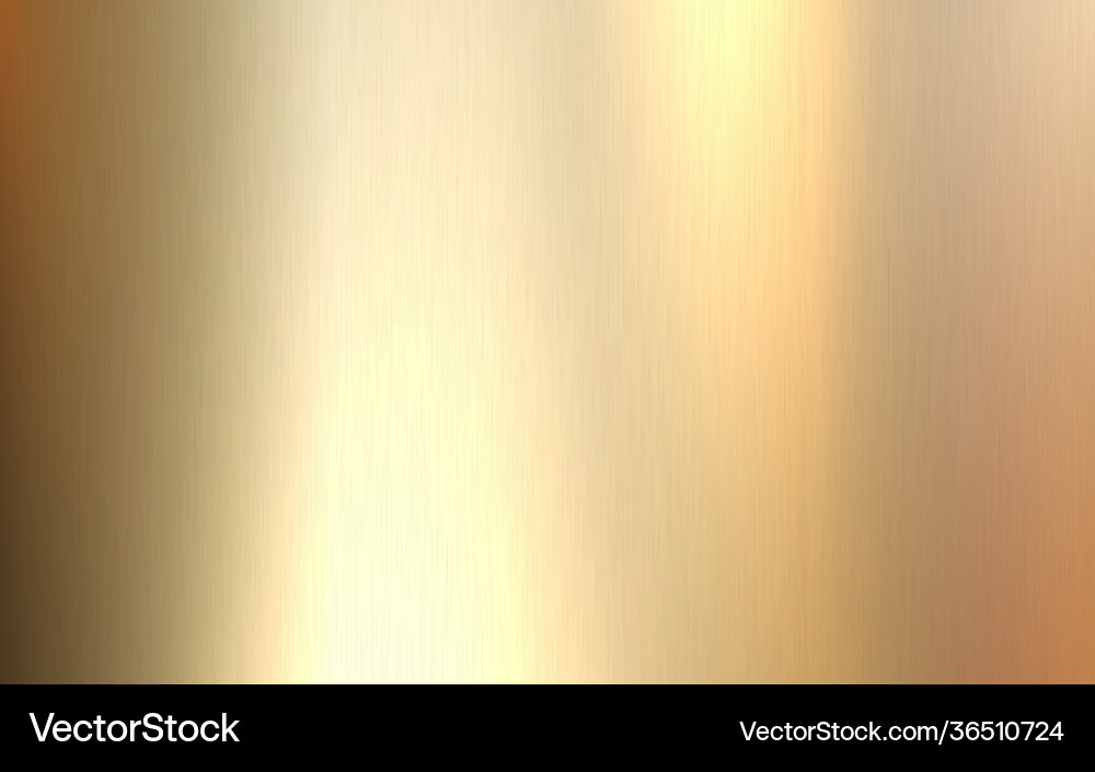 Gold metallic gradient with scratches foil Vector Image